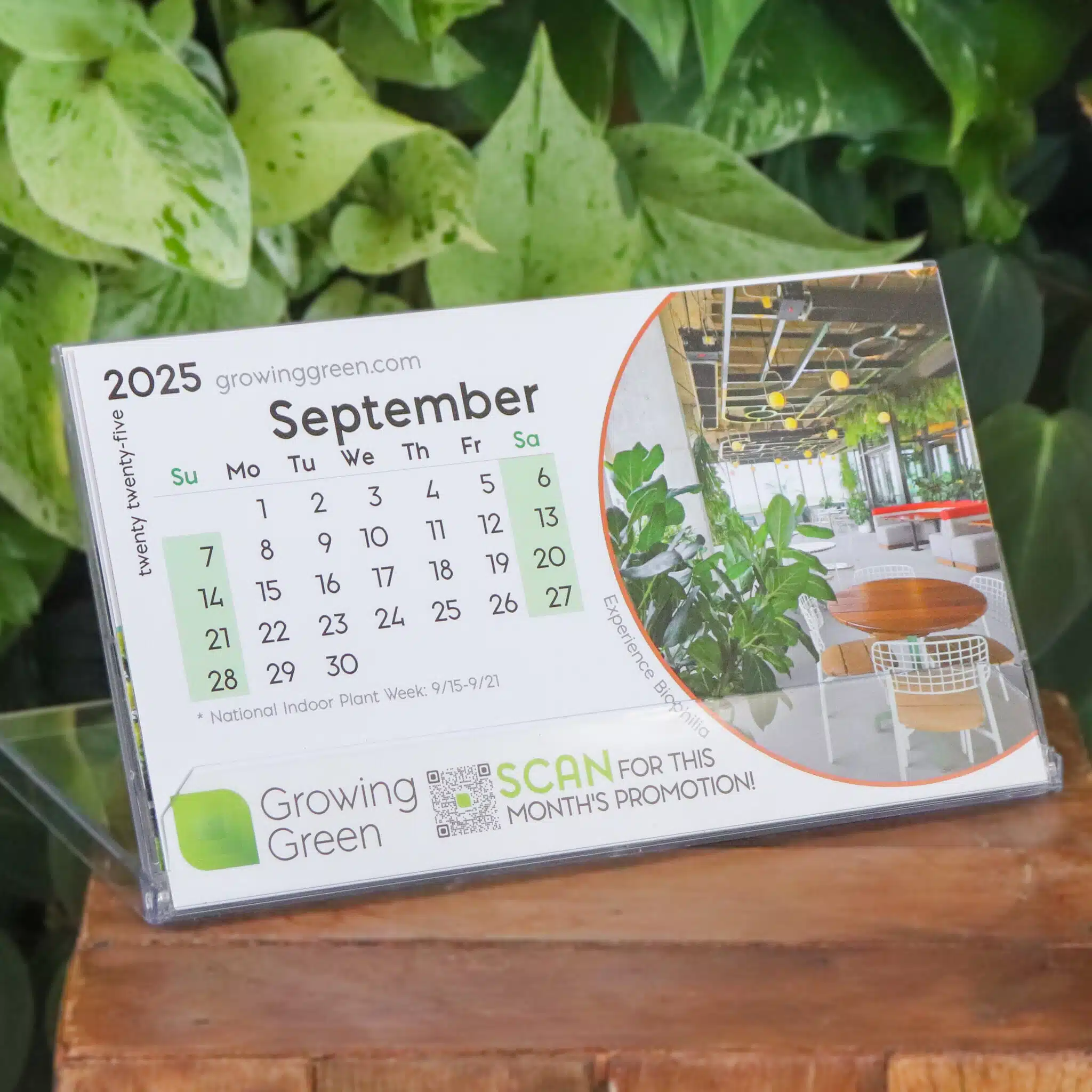 Free 2026 Growing Green Calendar - OVER
